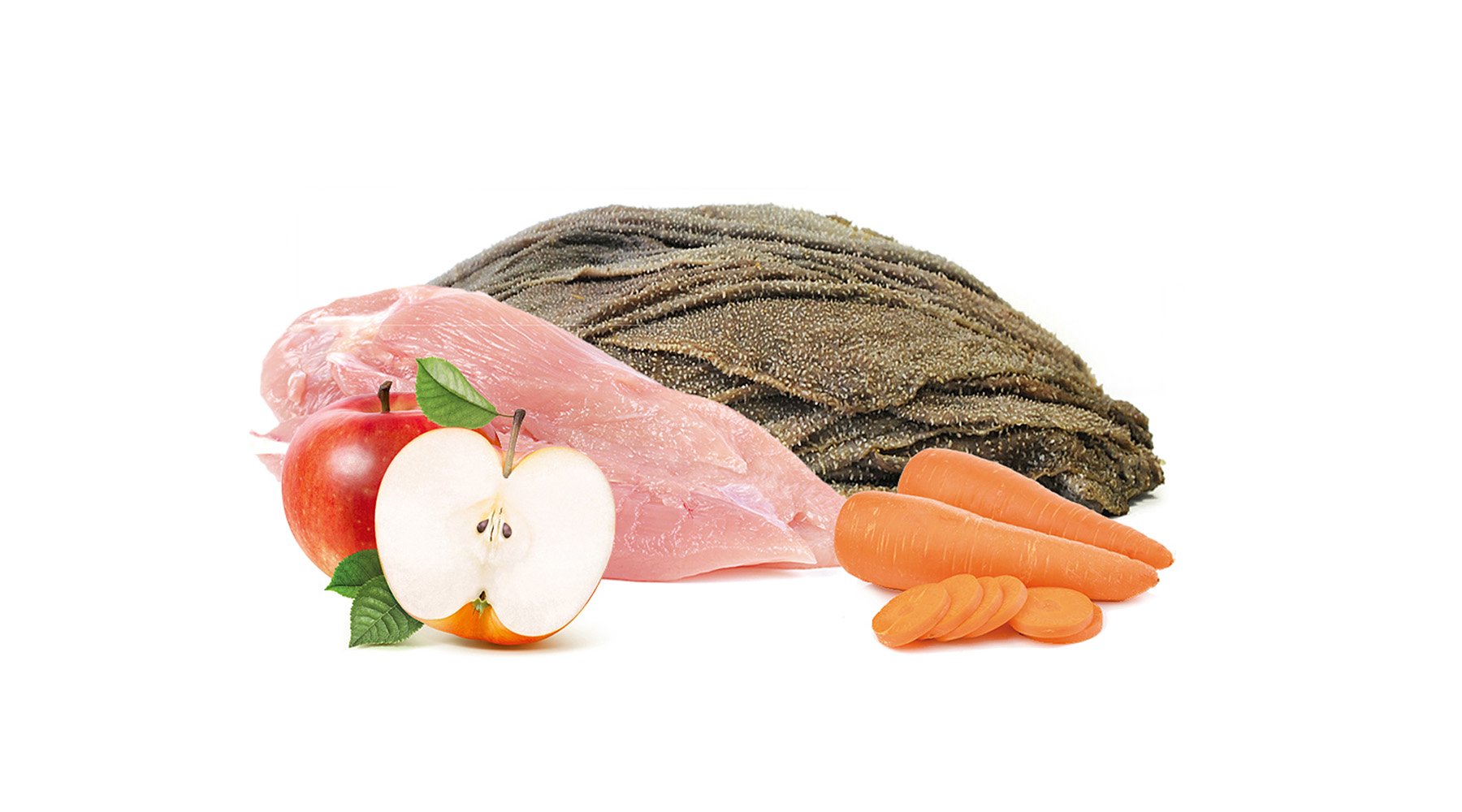 Tackenberg Bio-BARF Menü 500g | Huhn mit Blättermagen, Möhre & Apfel ...