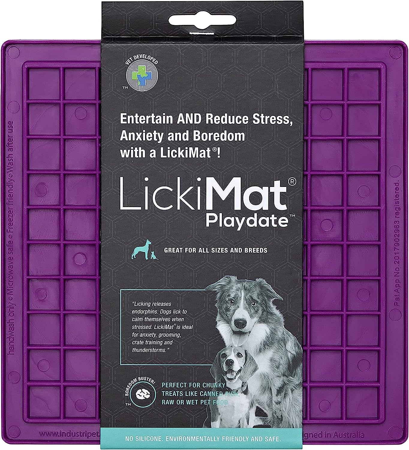 LickiMat Playdate Original Small | purple | 504583-03